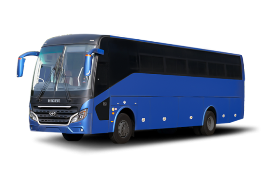 China KLQ6126DF Front Engine Coach 66 Seater Manufacturer